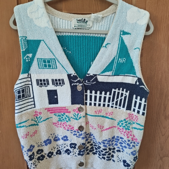 Parkhurst | Sweaters | Vintage Northern Reflections Sweater Vest | Poshmark